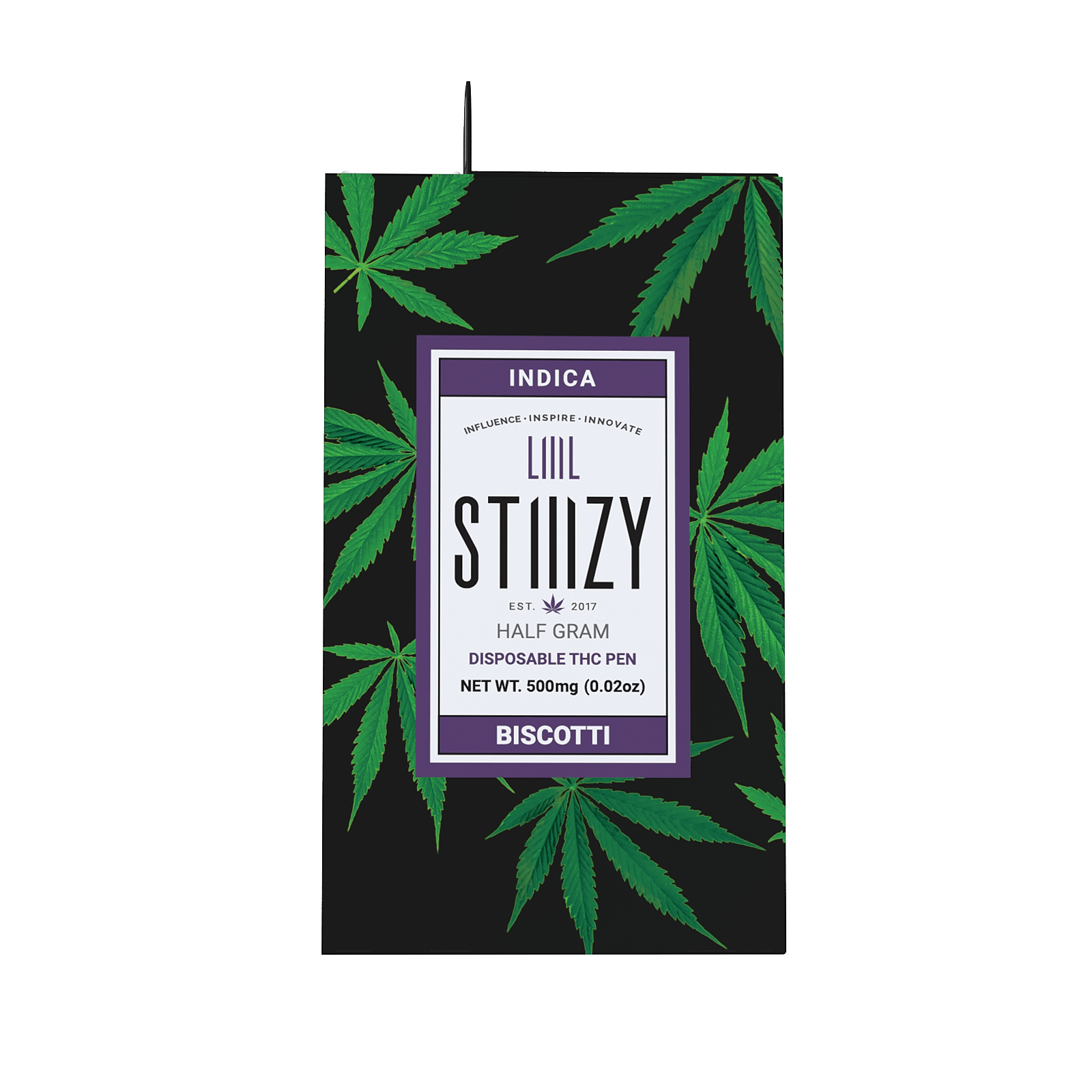 STIIIZY: Biscotti - LIIIL STIIIZY Disposable Pen 0.5g | Leafly