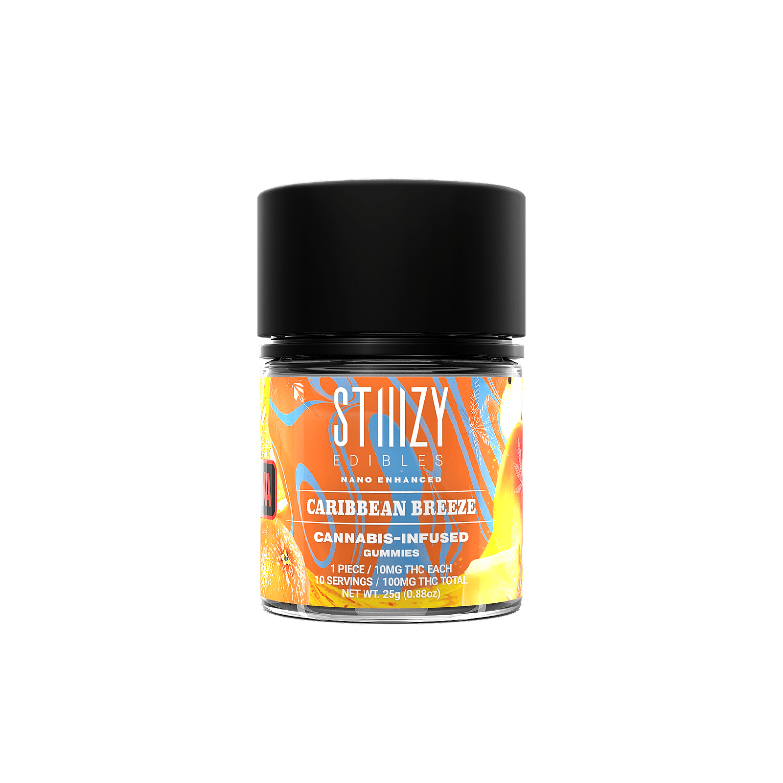STIIIZY: CARIBBEAN BREEZE STIIIZY EDIBLES - 100MG GUMMIES | Leafly