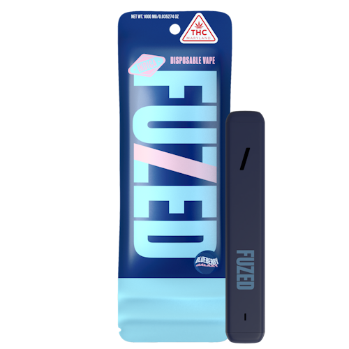 Curio Wellness: Fuzed: Blueberry Galaxy Disposable Vape [1g] | Leafly