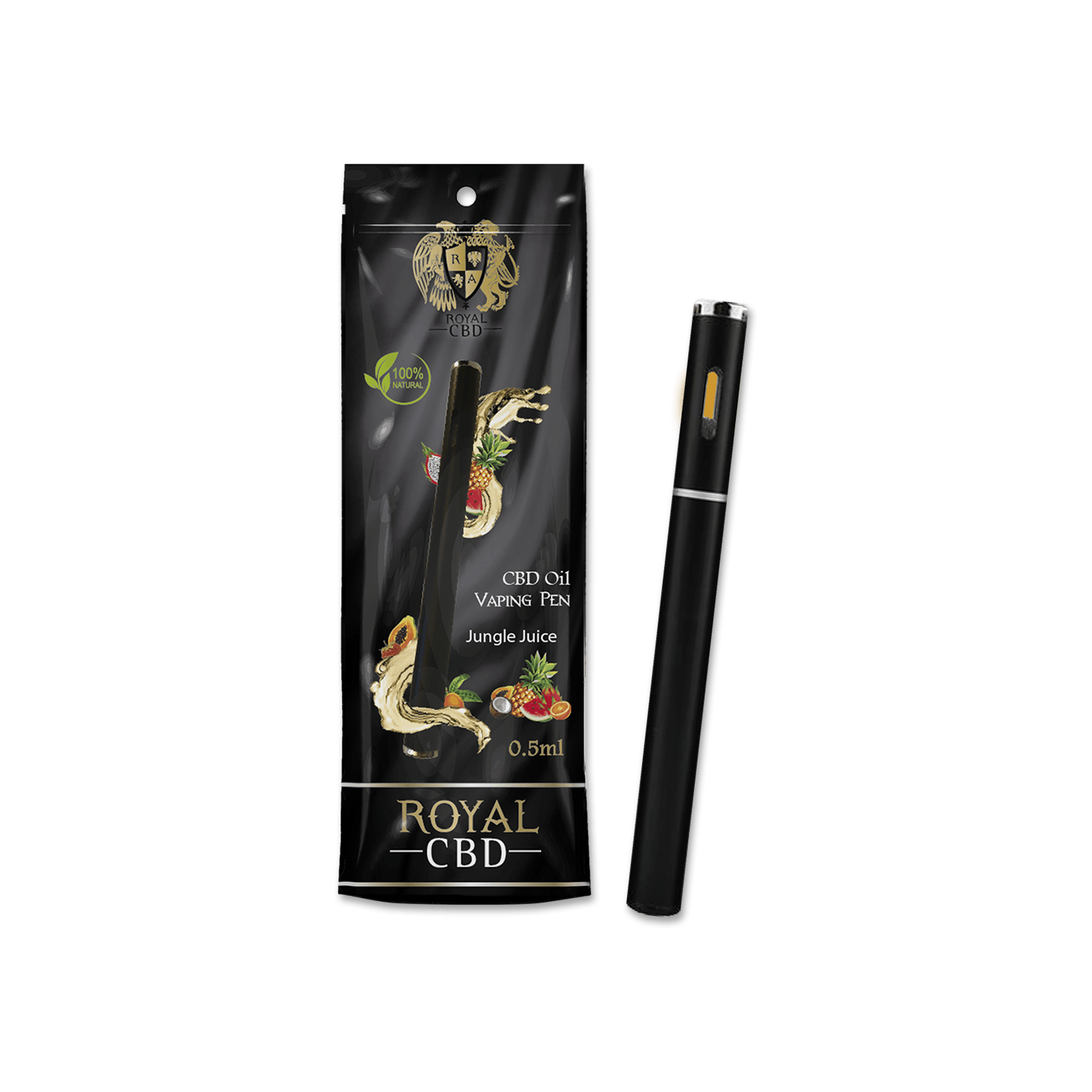 RA Royal: R.A. Royal CBD Jungle Juice Vape Pen | Leafly
