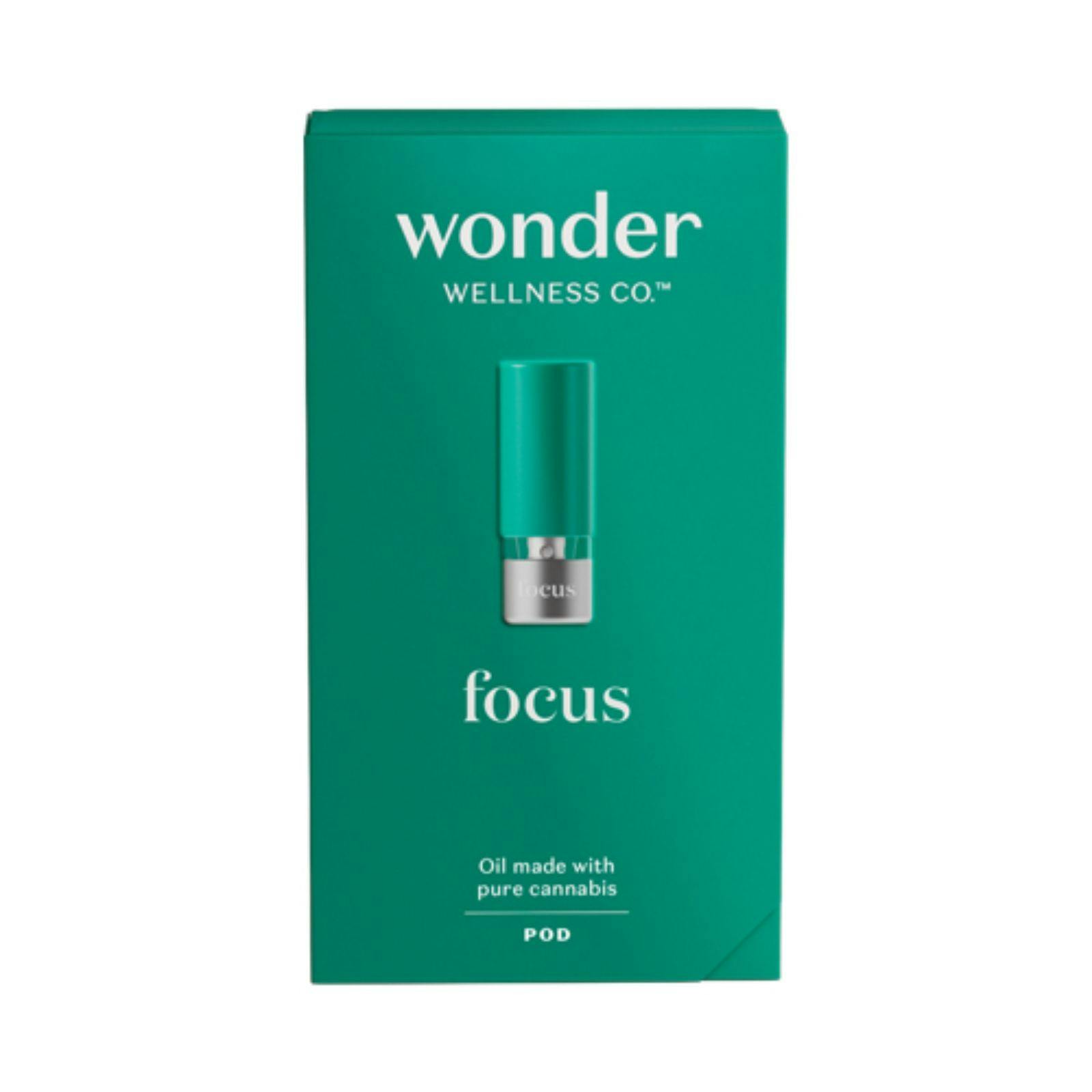 Wonder Wellness Co Wonder Focus Vape Pod Leafly