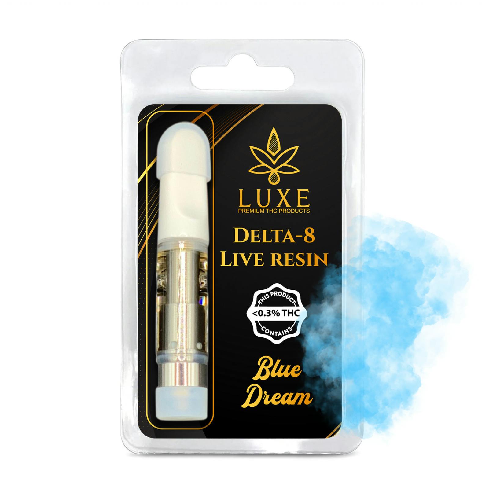 Luxe THC | 25% OFF with code LEAFLY: Blue Dream Delta-8 Vape Cart | 1ml ...