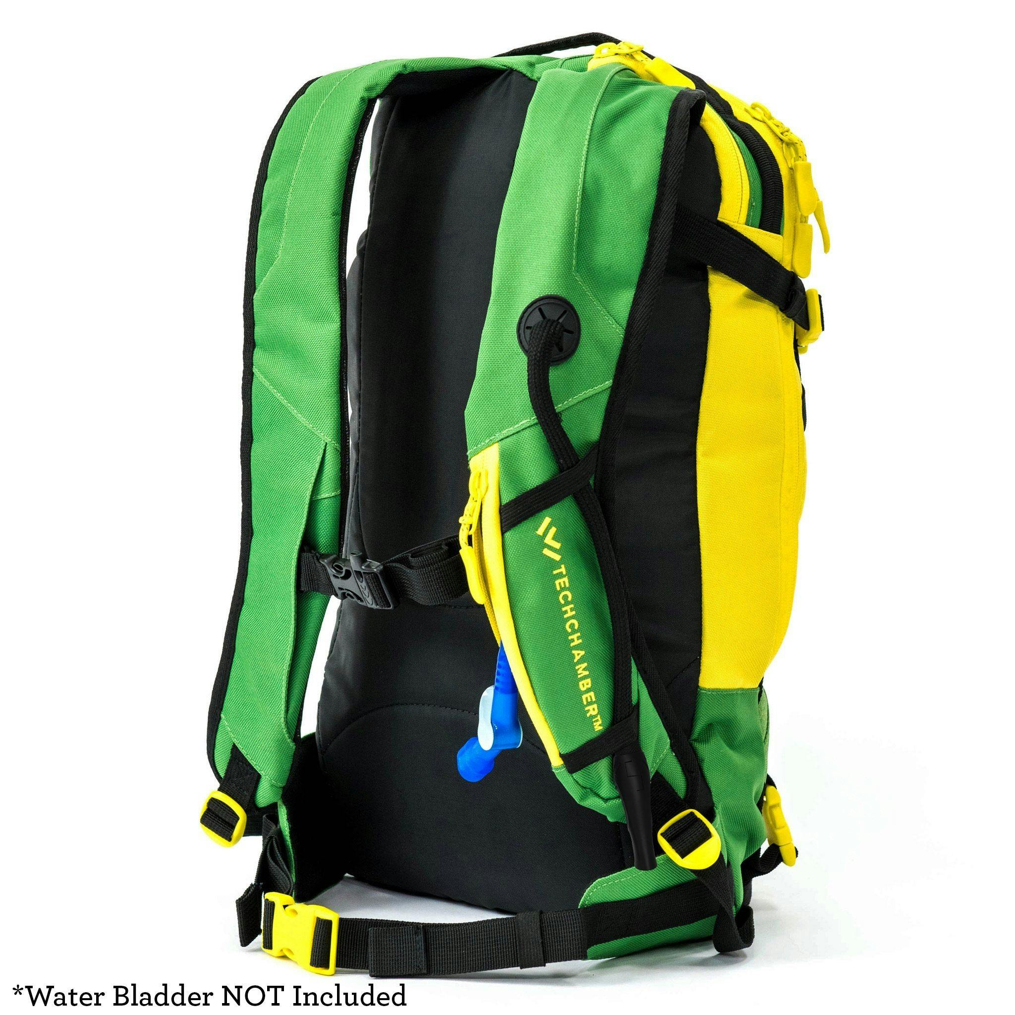 Vaprwear: Hydro-Vape Backpack, Gold & Black | Leafly