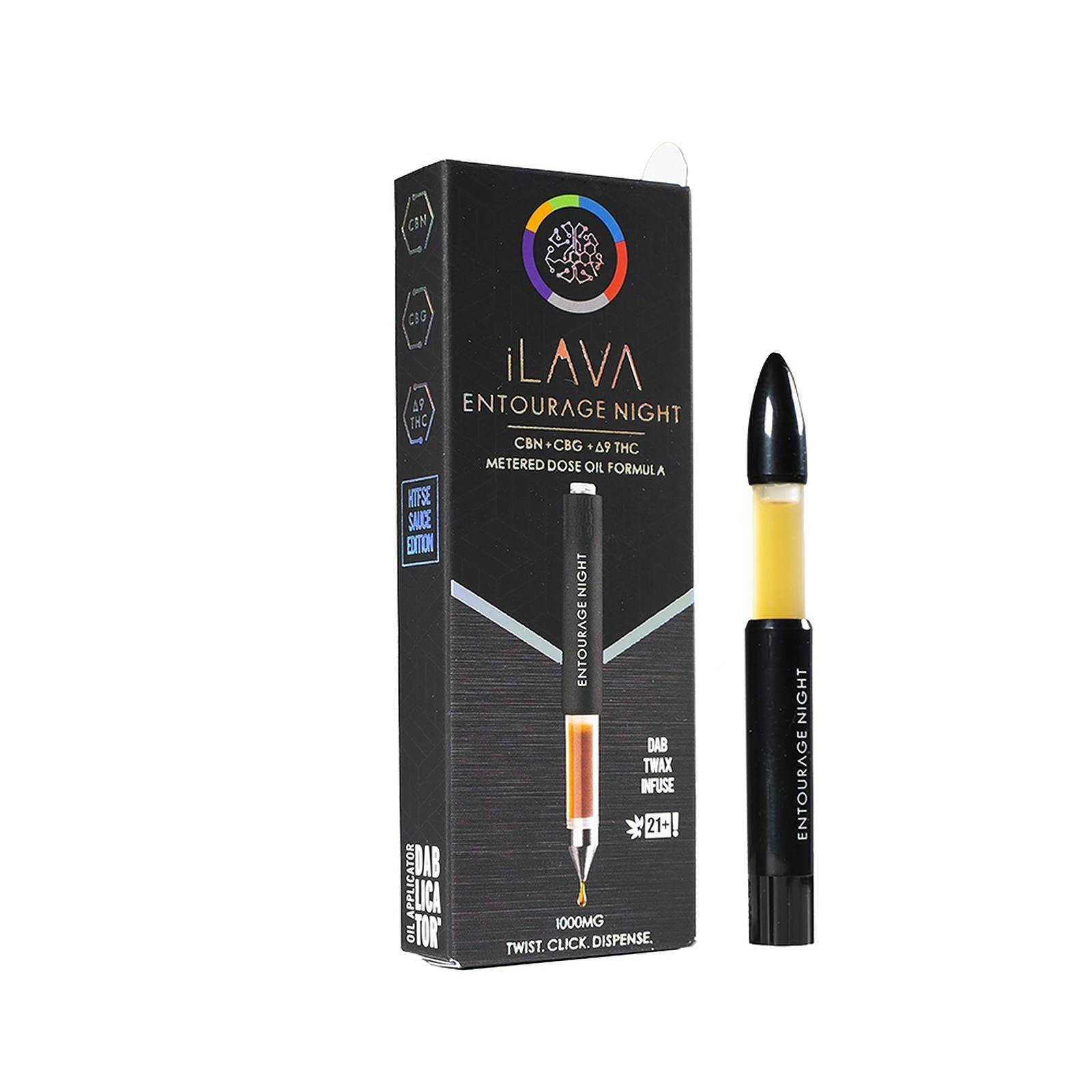 iLAVA: iLAVA Entourage NIGHT Dablicator - Top Gun [CBN + CBG + THC ...