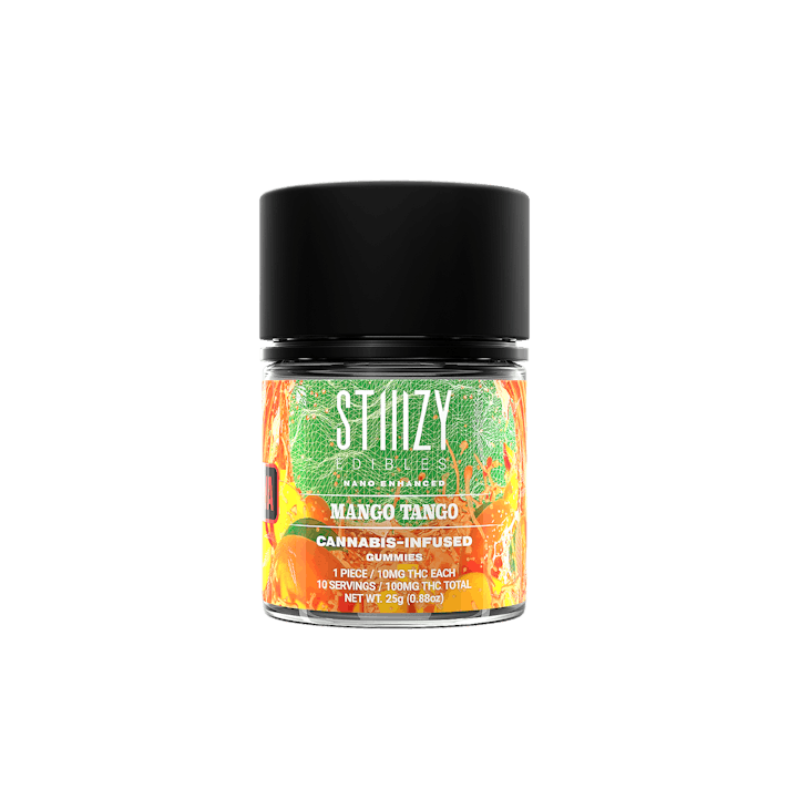 STIIIZY: MANGO TANGO STIIIZY EDIBLES - 100MG GUMMIES | Leafly