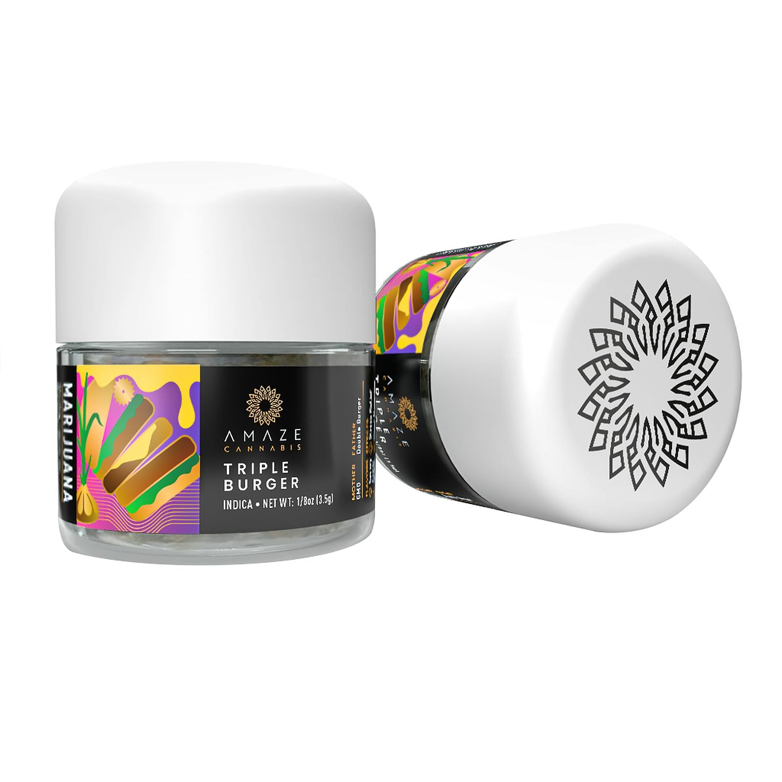 Amaze Cannabis: Triple Burger | Leafly