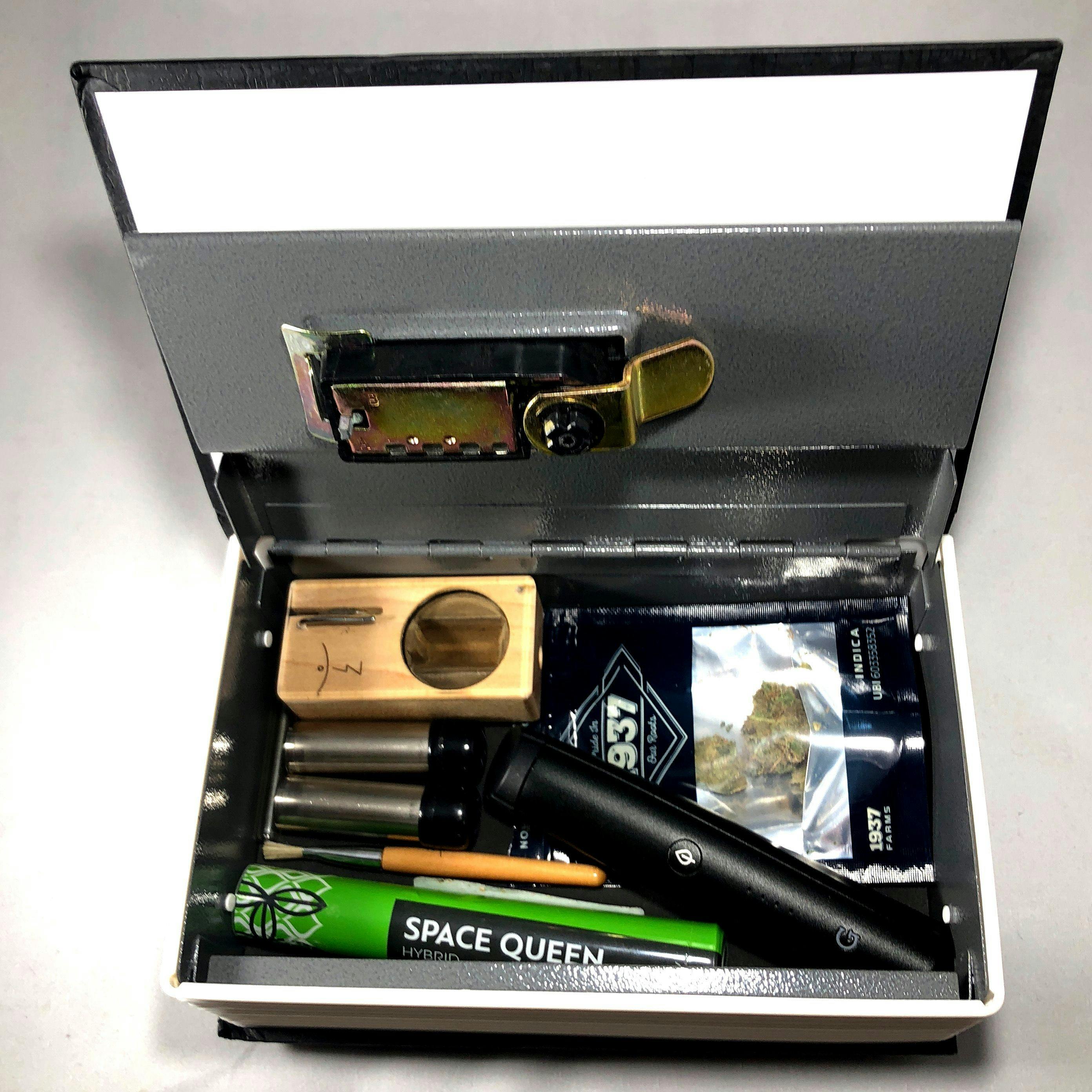 Mary Jane Cases: "Vape Safe" - A lockable dictionary safe for cannabis ...