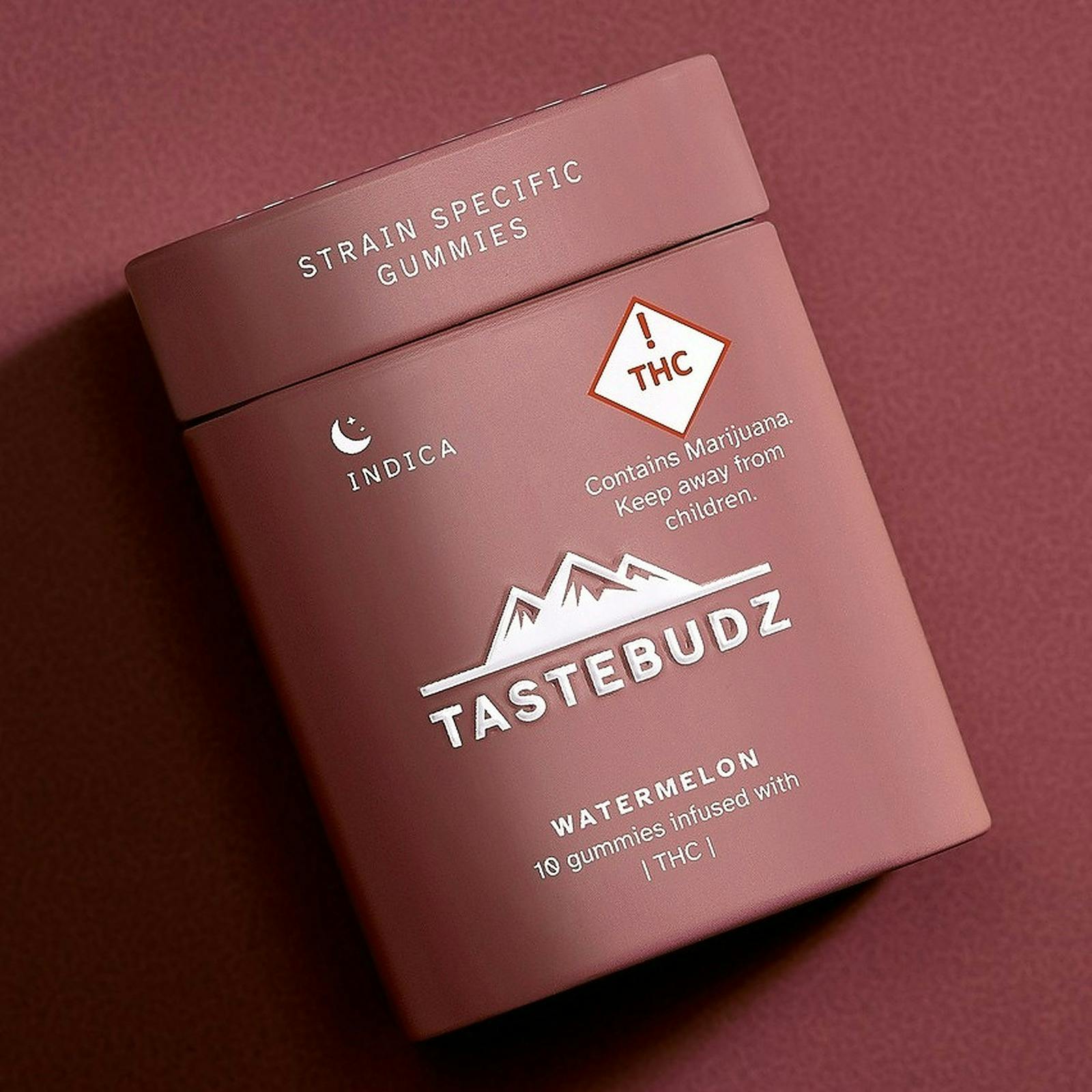 TasteBudz: Watermelon Indica Rosin Gummies | THC | | Leafly