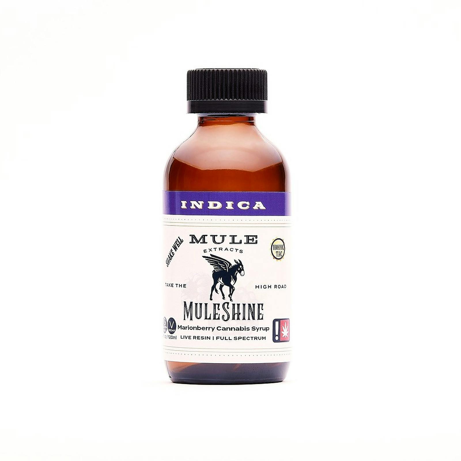 Mule Extracts: 1000mg Marionberry Muleshine Indica | Leafly