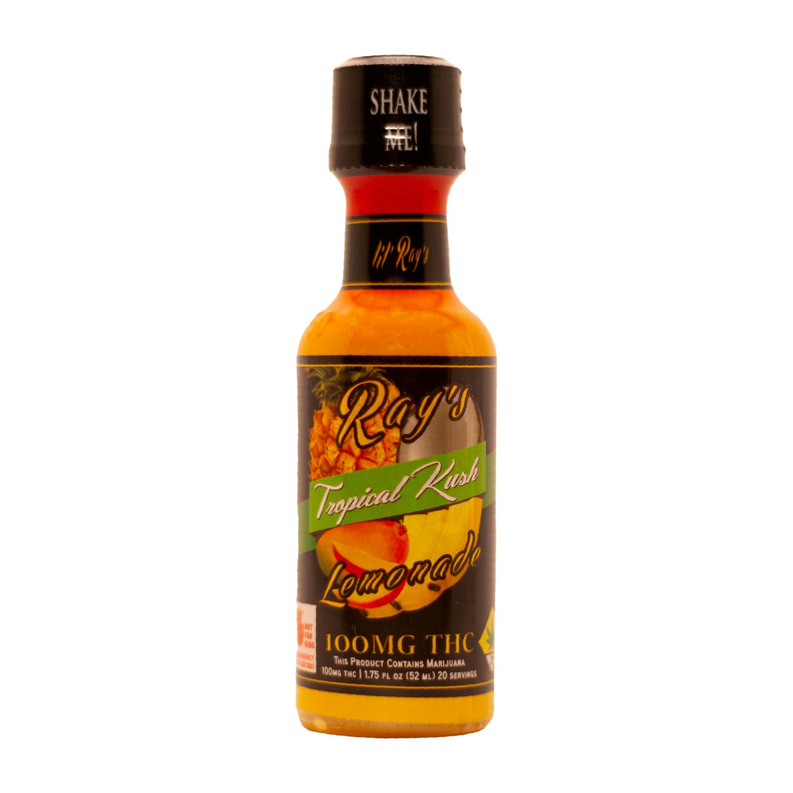 Ray's Lemonade: Tropical Kush lil' Ray's Lemonade 100mg THC | Leafly