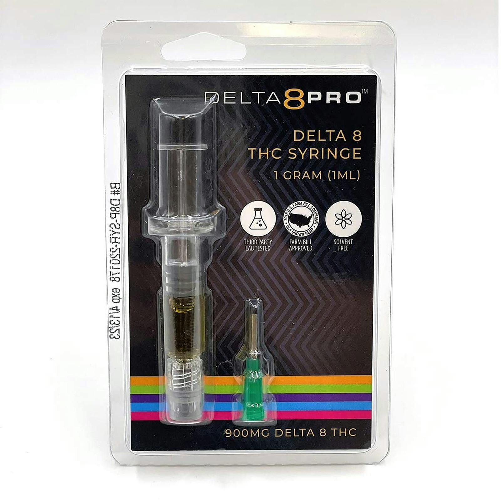 Delta 8 Pro: 1ml Delta 8 THC Distillate Syringe Berry Gelato | Leafly
