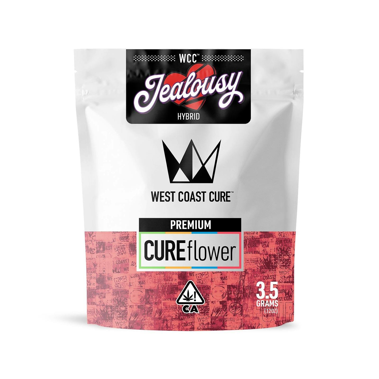 West Coast Cure: Jealousy- 3.5G Premium Flower | Leafly