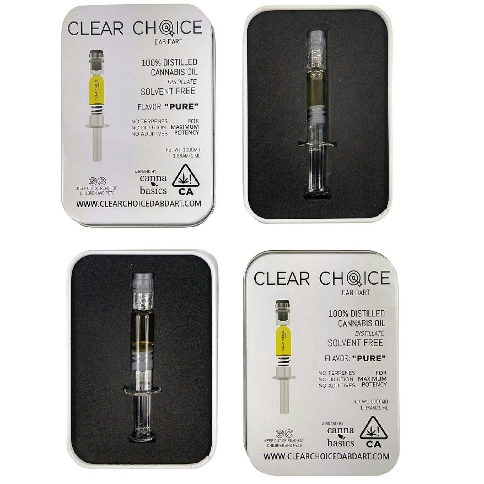 CANNA BASICS: CLEAR CHOICE Dab Dart | Leafly
