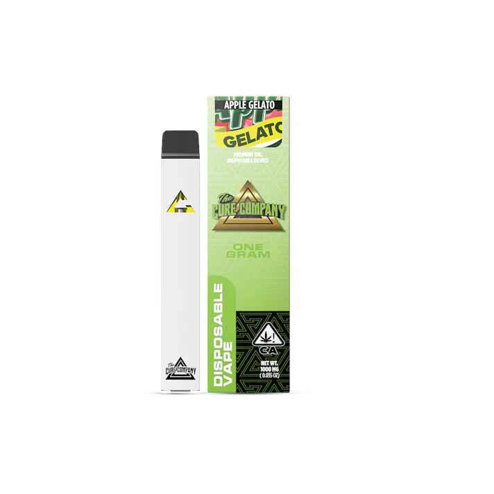 The Cure Company: Apple Gelato | 1g Vape Disposable | Leafly