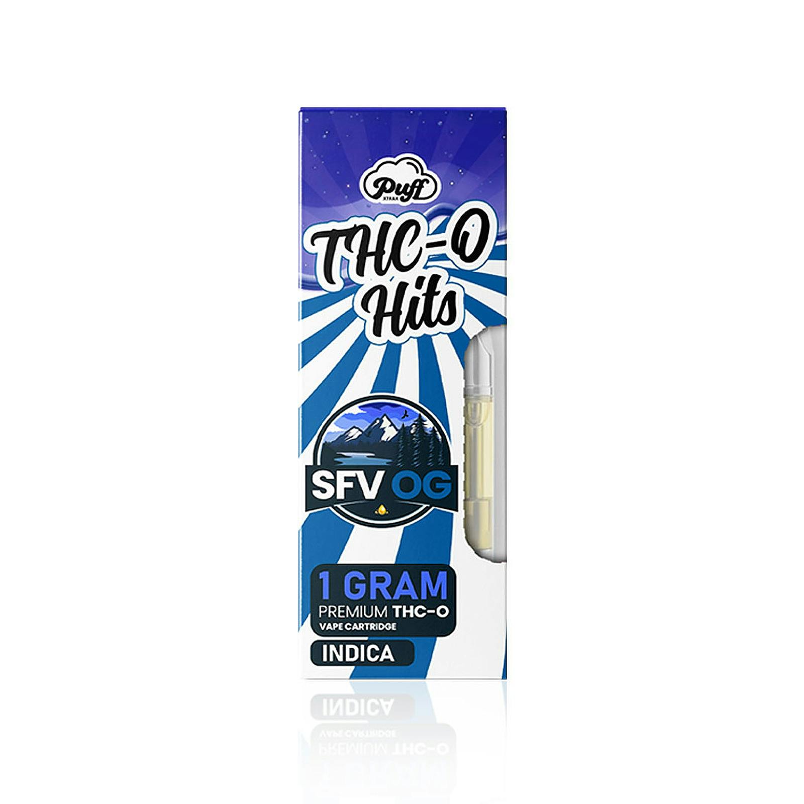 Puff Xtrax: THC-O Hits Vape Cartridge: SFV OG | Puff Xtrax | Leafly