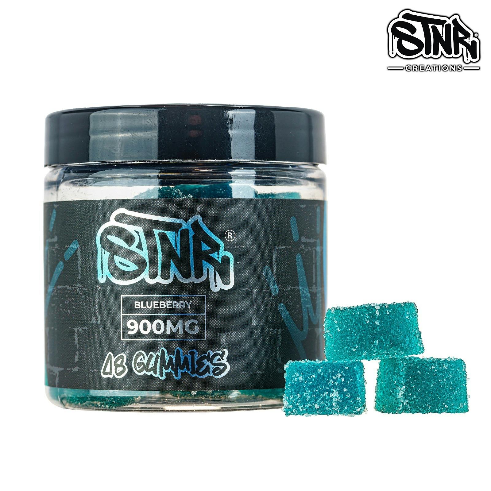 STNR Creations: Delta8 Gummies - Blueberry - 30ct | Leafly