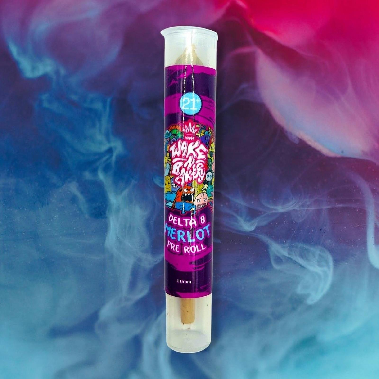 Wake-N-Bakery: Delta-8 THC Pre-roll Merlot Wake-N-Bakery | Leafly