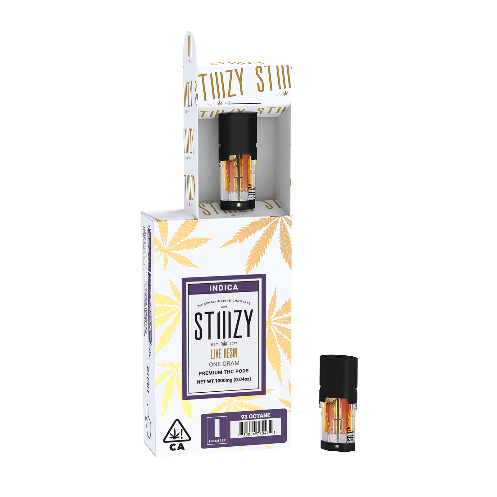 STIIIZY: 93 OCTANE - LIVE RESIN POD 1G | Leafly