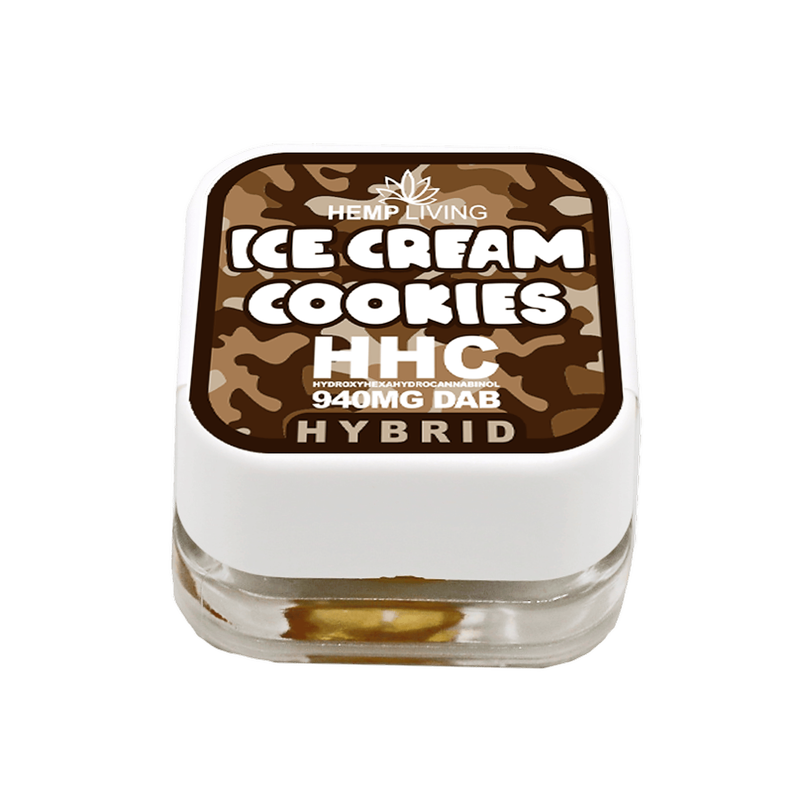 Hemp Living: Hemp Living HHC Dab Wax 1g Jar - Ice Cream Cookies 940mg ...