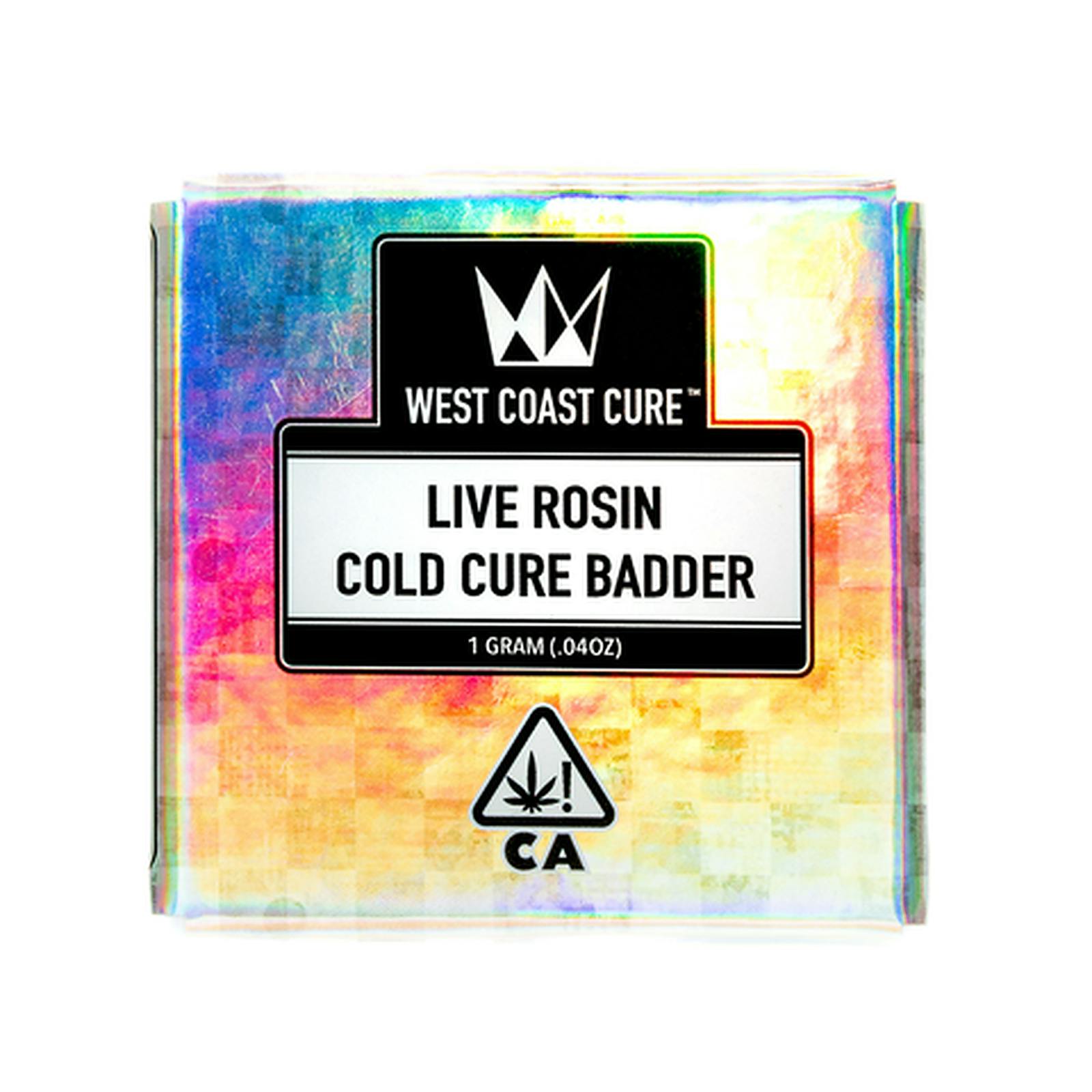 West Coast Cure: Strawberry Jelly Live Rosin Cold Cure Badder | Leafly