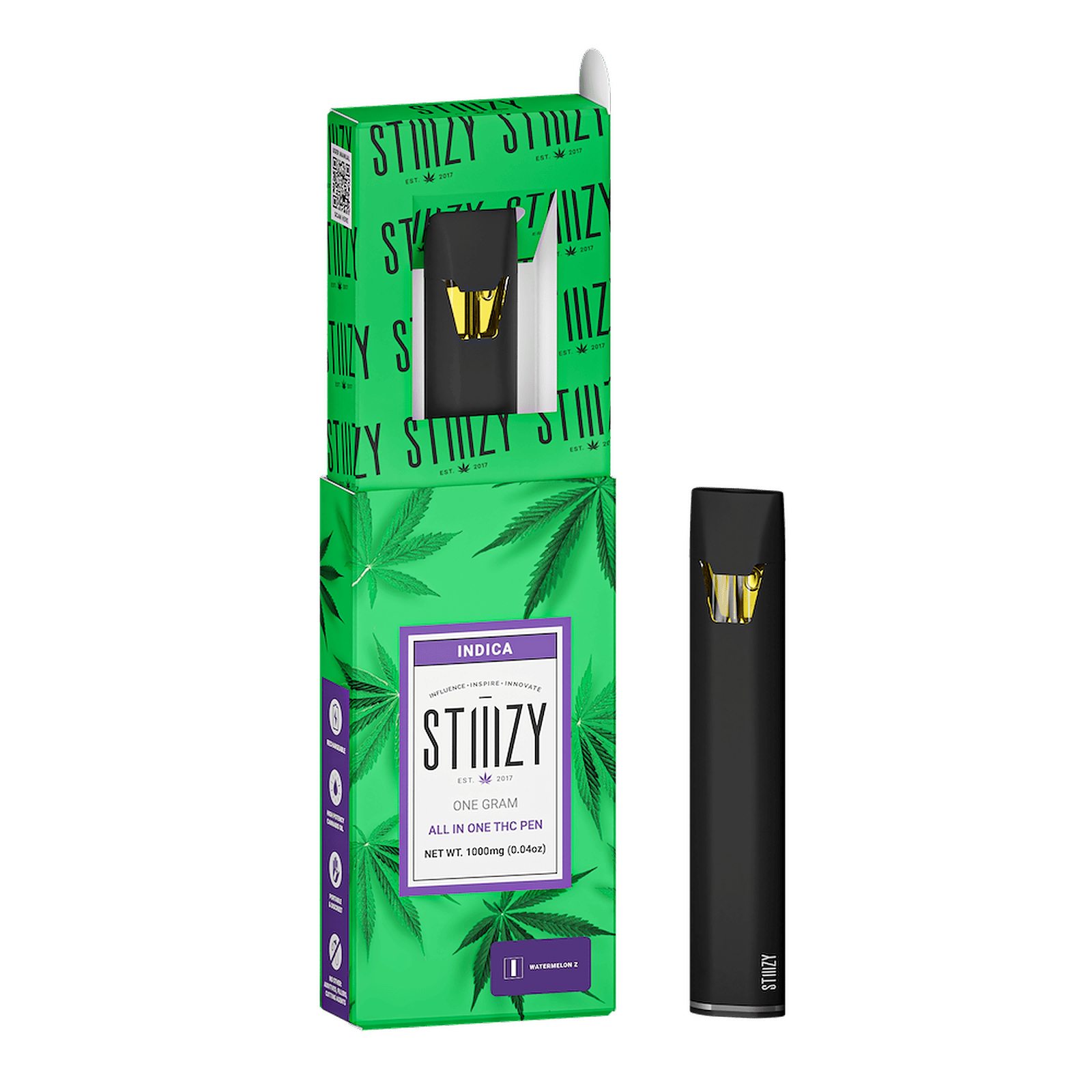 STIIIZY: WATERMELON Z - ALL-IN-ONE 1G THC PEN | Leafly