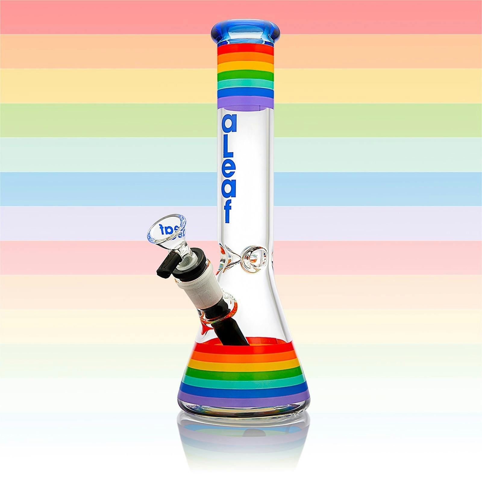 aLeaf: 10" aLeaf® Pride Collection Beaker | Leafly