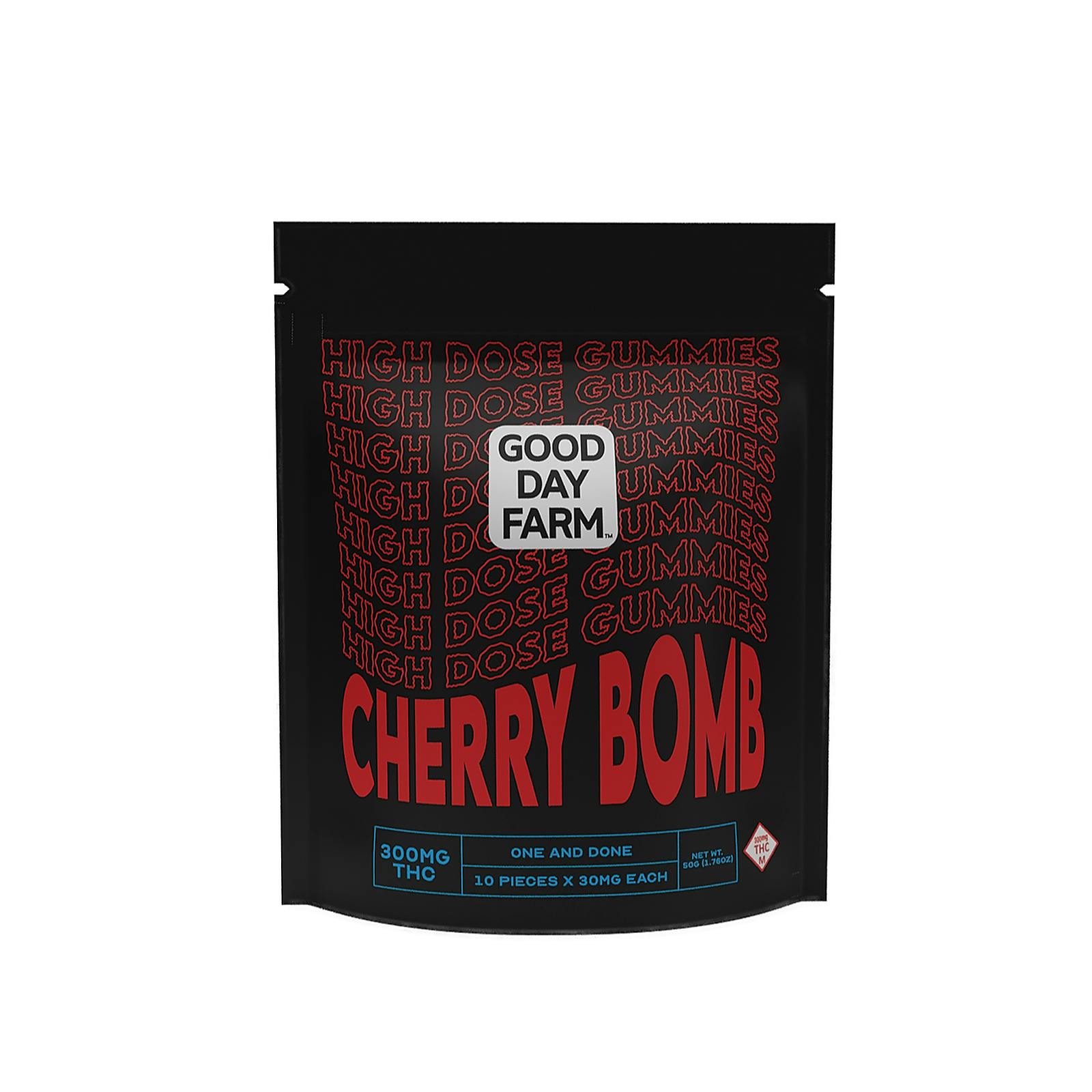 Good Day Farm: Good Day Farm: Cherry Bomb | High Dose Gummies | 10pk ...