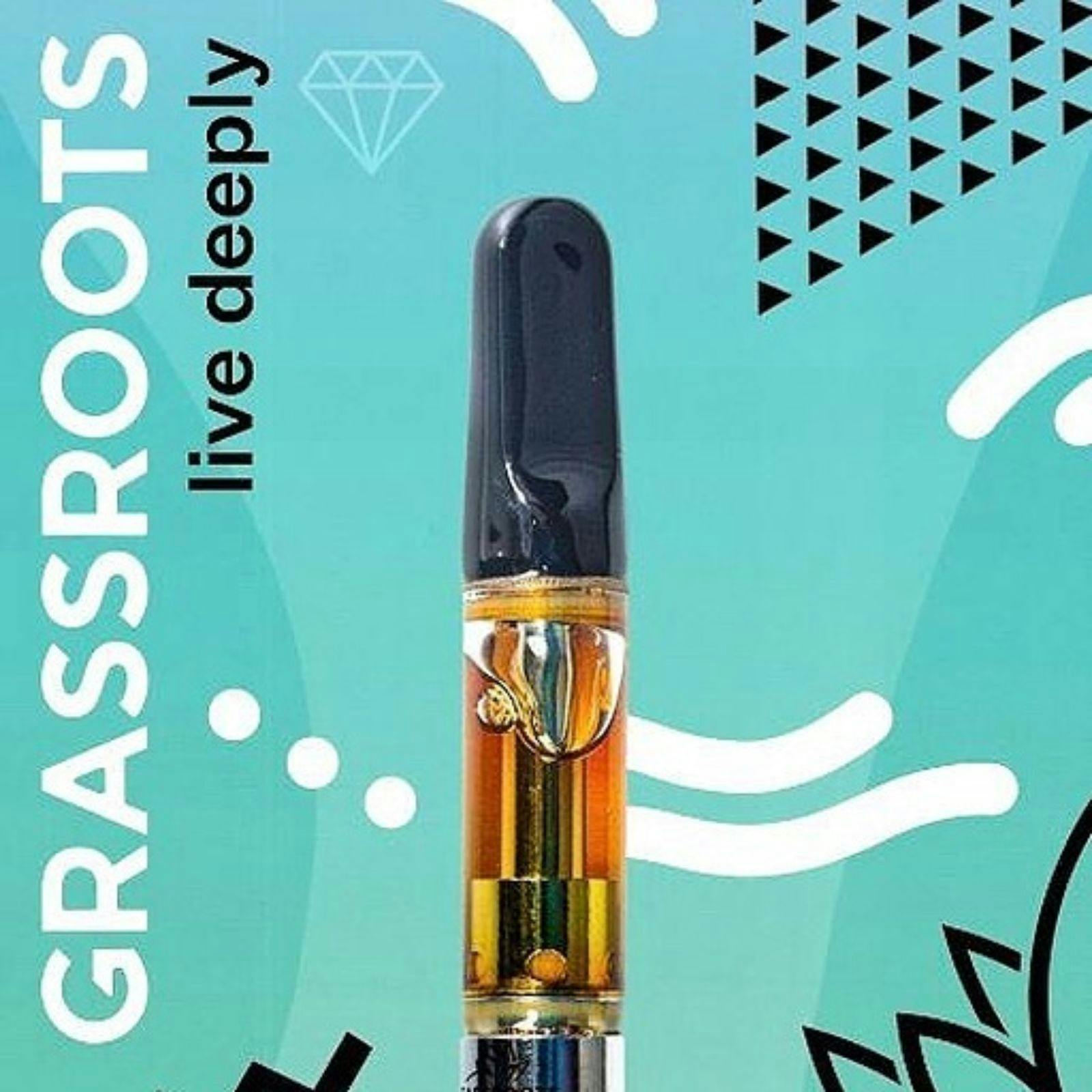Grassroots Cannabis: Ray Charles Sauce Cartridge 0.5g | Leafly