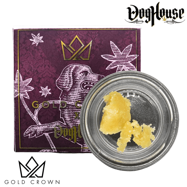 Gold Crown: Sugar (1g)- Doghouse x Gold Crown - Gas Face | Leafly