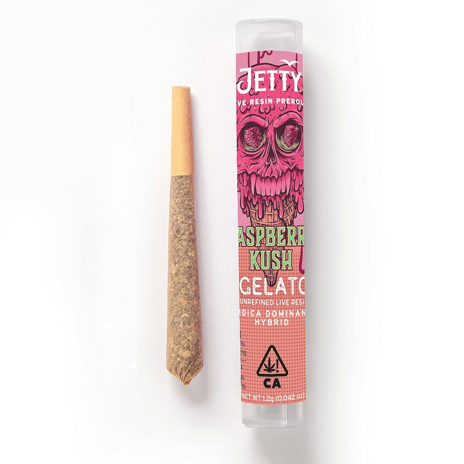 Jetty Extracts: Raspberry Kush x Gelato UNREFINED Live Resin Infused ...
