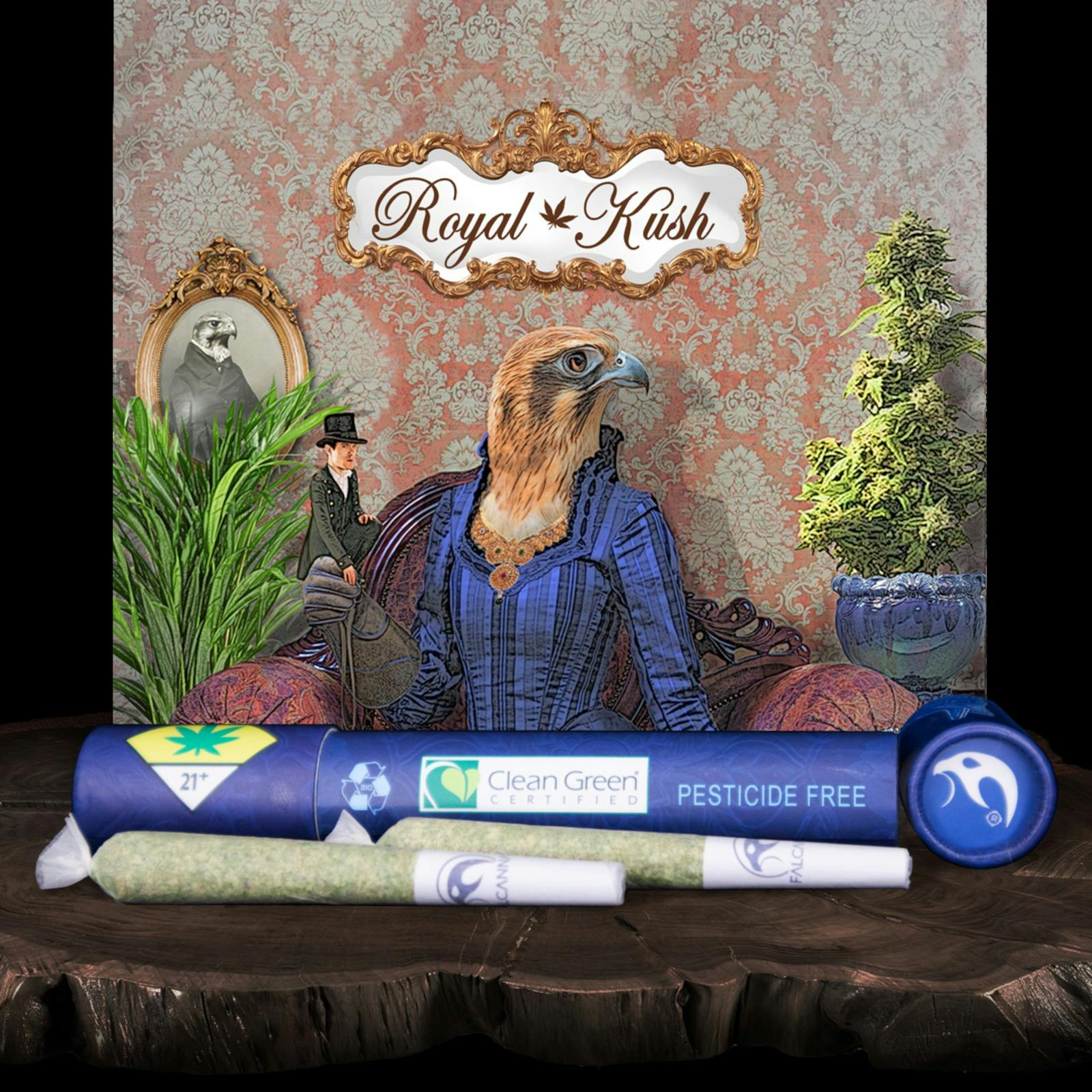 Falcanna: Royal Kush Pre-Rolls 1.2g 2-Pack | Leafly