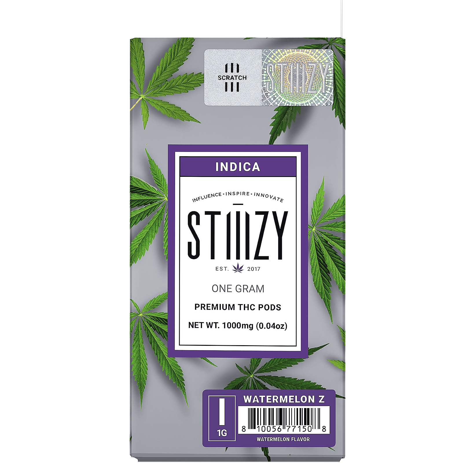 STIIIZY: WATERMELON Z - PREMIUM THC POD 1G | Leafly