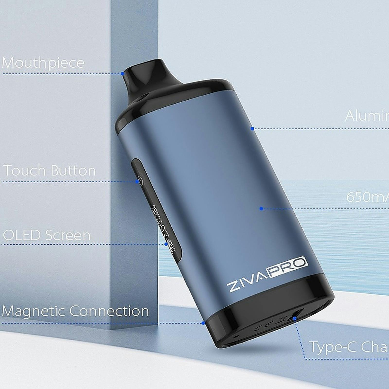 Yocan® Official: Yocan Ziva Pro Vape Mod/Yocan Battery | Leafly