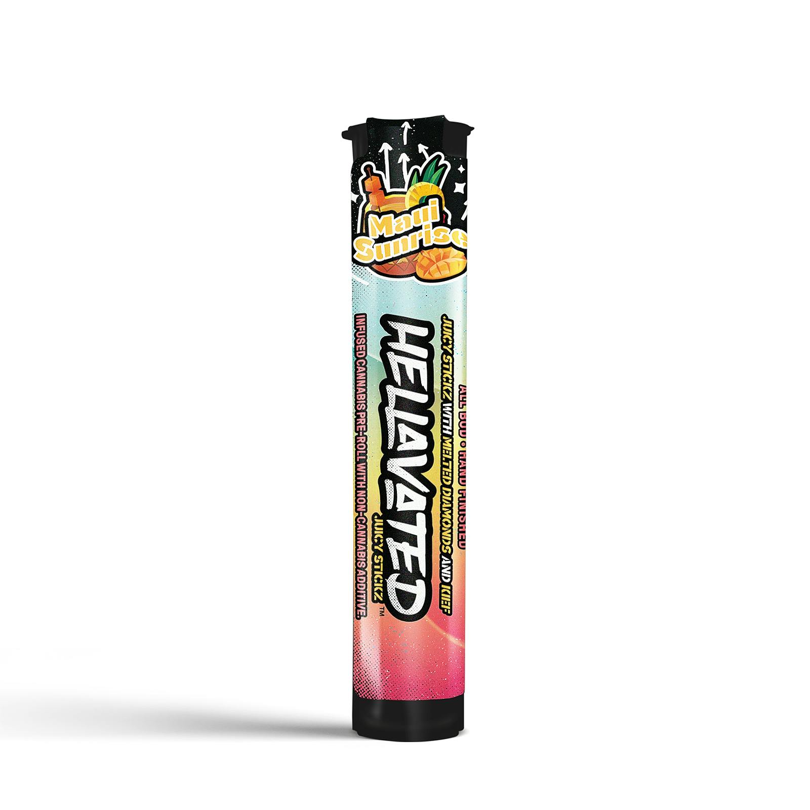 Hellavated: Maui Sunrise Juicy Stickz .75g | Leafly