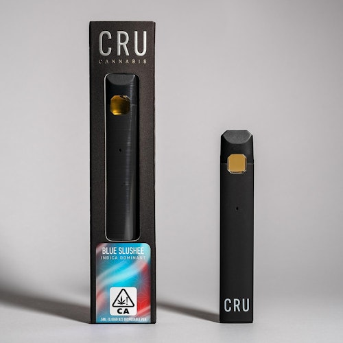 CRU Cannabis: Blue Slushee (0.5ml Disposable Pen) | Leafly