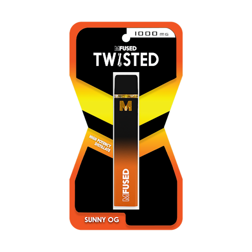 MFUSED: TWISTED Disposable Vape - Sunny OG | Leafly