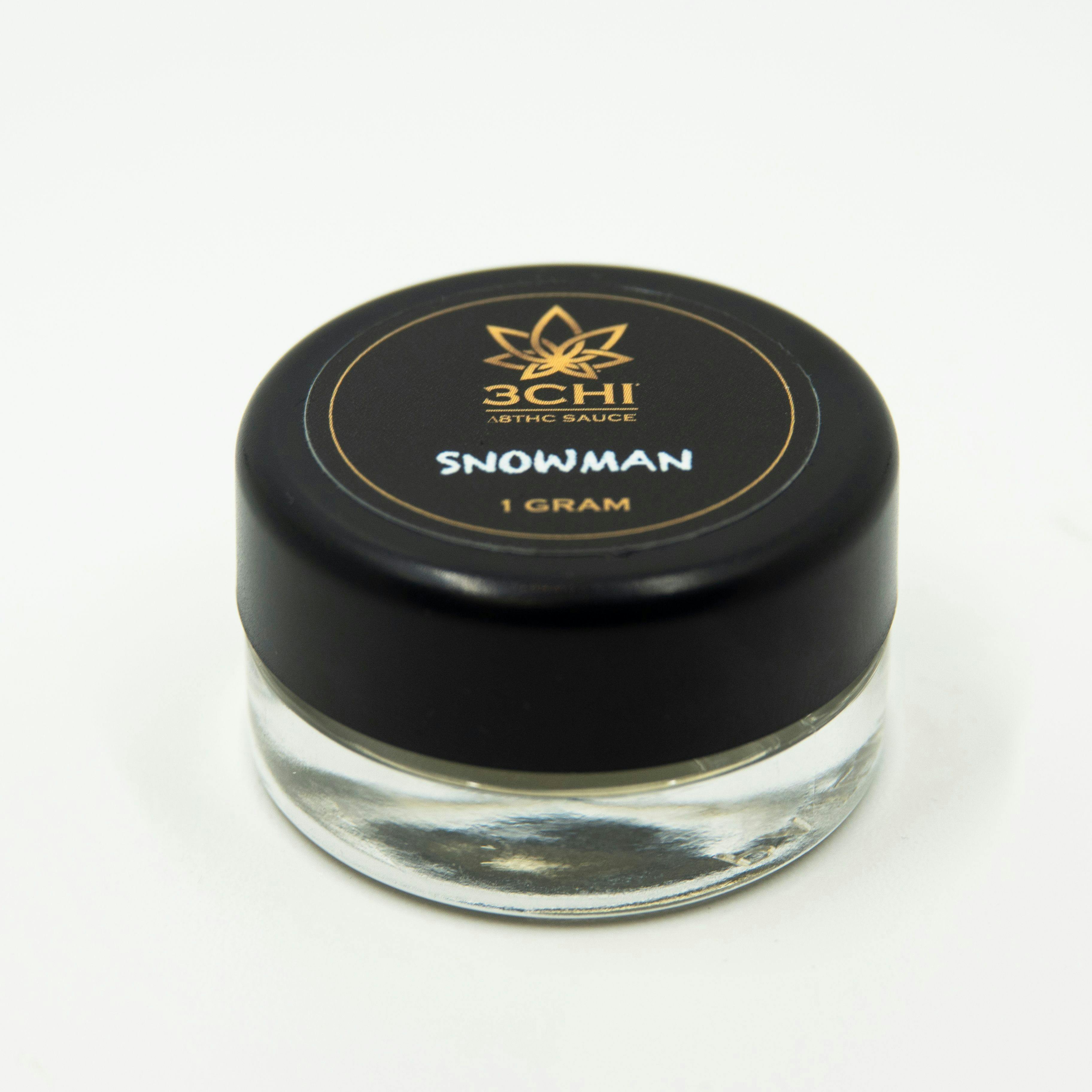 3CHI: Delta 8 THC Sauce – Snowman - 1g and 3g | Leafly
