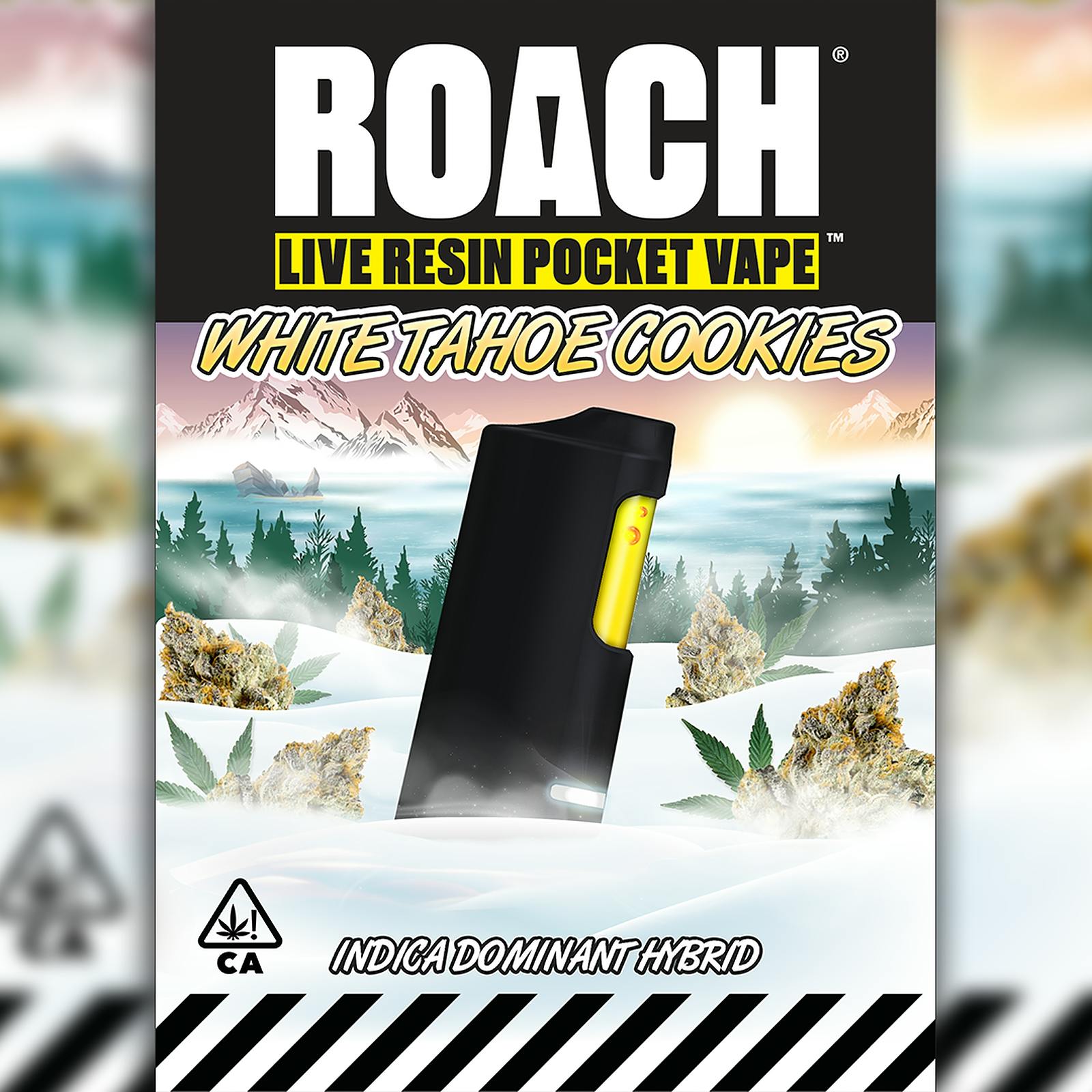 ROACH: ROACH - White Tahoe Cookies (0.36g) | Leafly