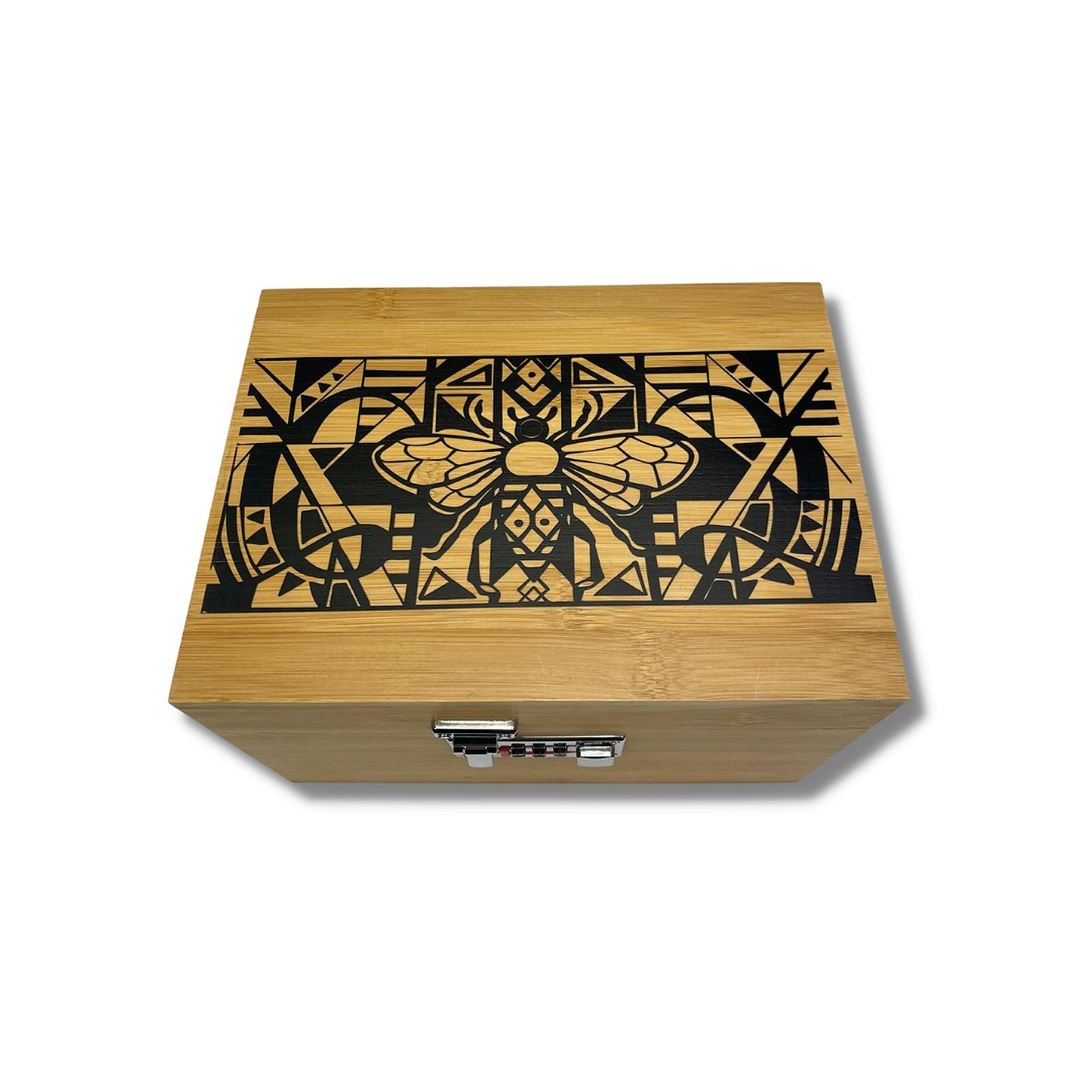 Bzz Box: Stash Box - Large Bzz Box with Artist Designed Bzz Band | Leafly
