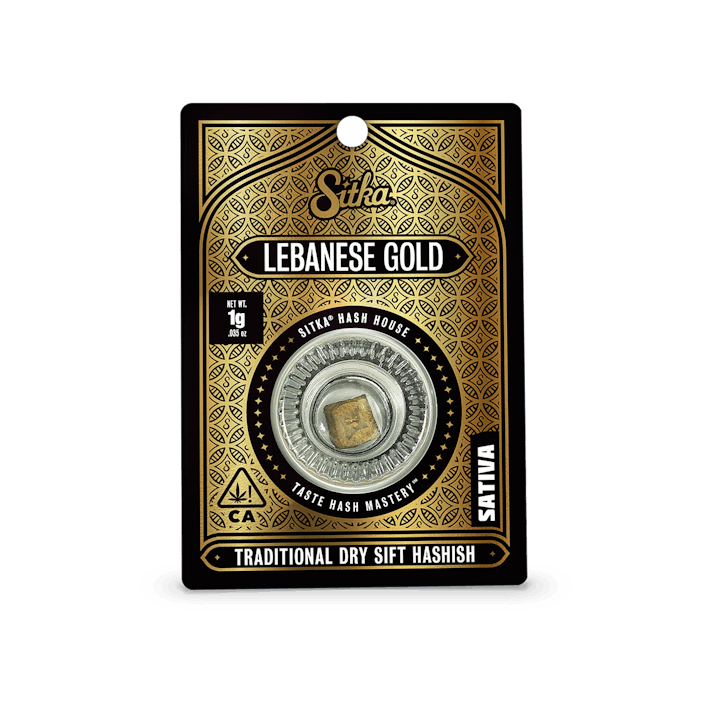 Sitka® Hash House: Lebanese Gold Hash 1g | Leafly