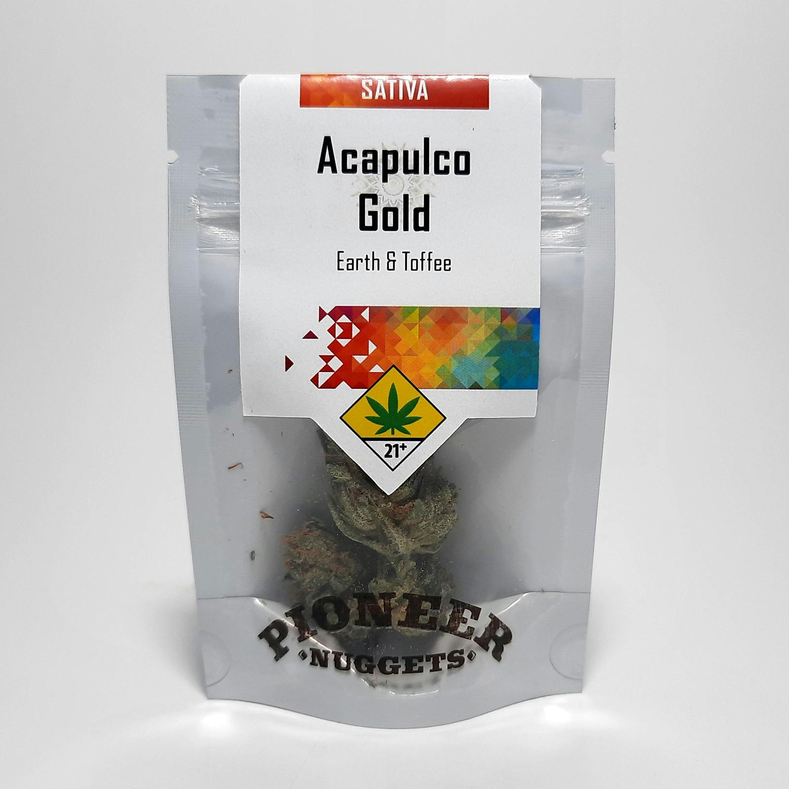 Pioneer Nuggets: Acapulco Gold - Premium Flower | Leafly