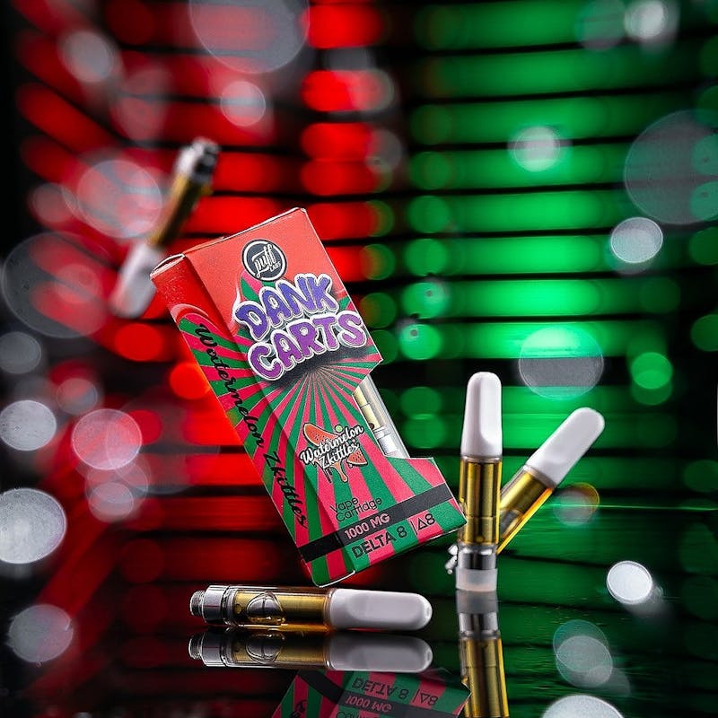 Puff Xtrax Puff Xtrax Delta 8 Dank Carts Vape Cartridge Watermelon