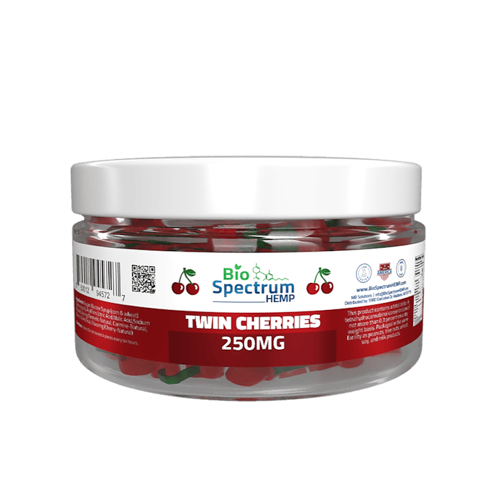BioSpectrum Hemp: BioSpectrum Hemp Twin Cherries 250mg | Leafly