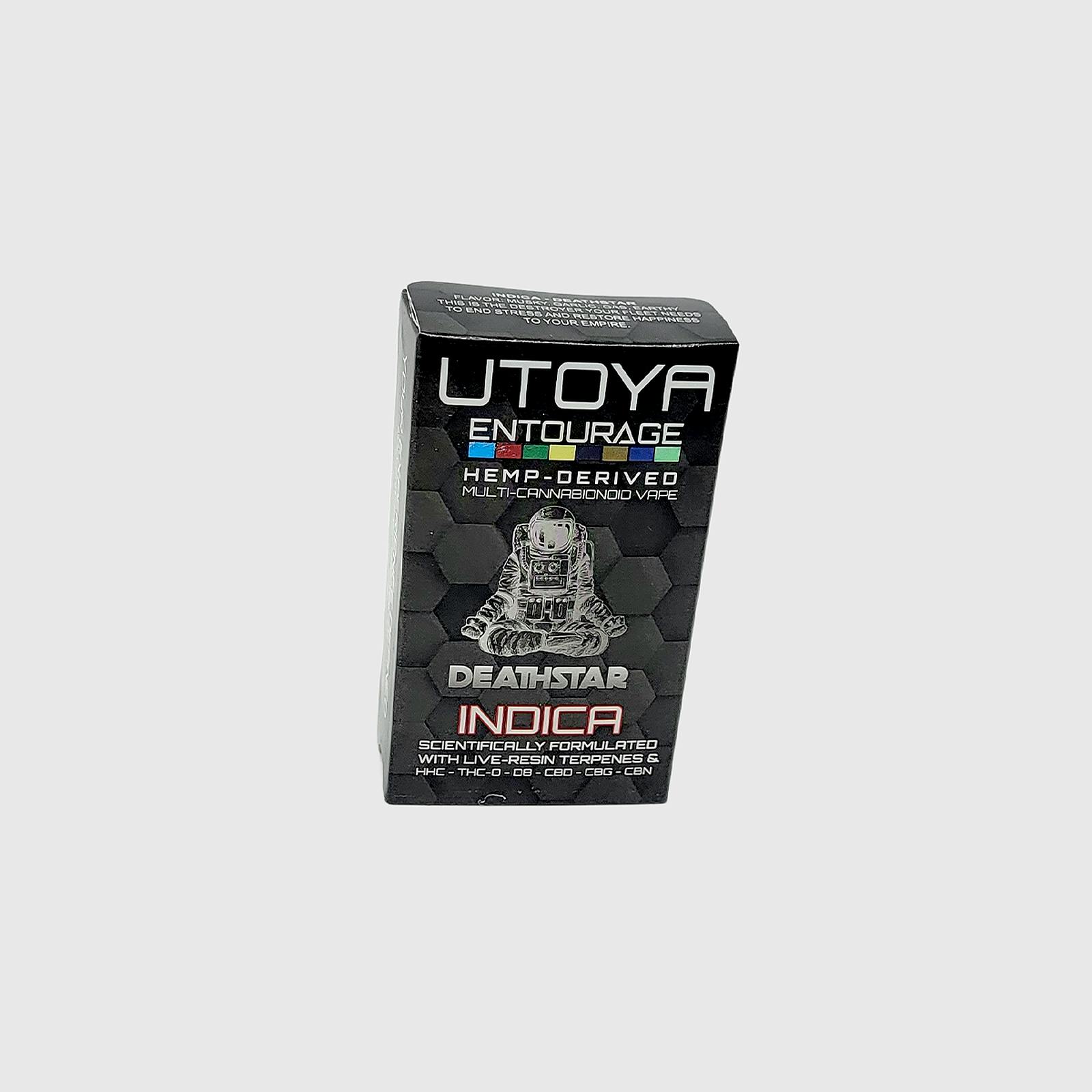 Utoya: Entourage – Indica – Vape Carts | Leafly