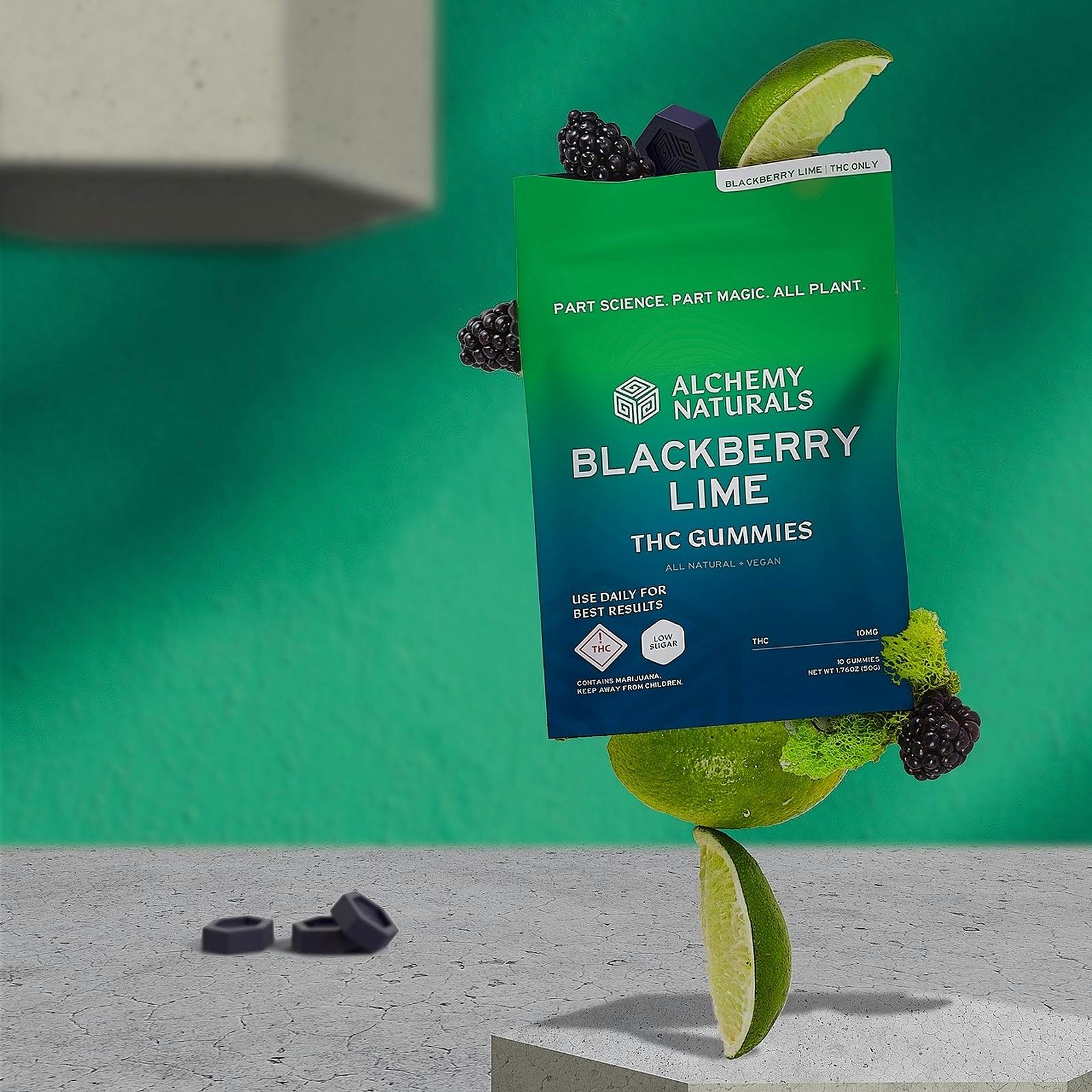 Alchemy Naturals: Alchemy Naturals - Daily (Blackberry Lime) | Leafly