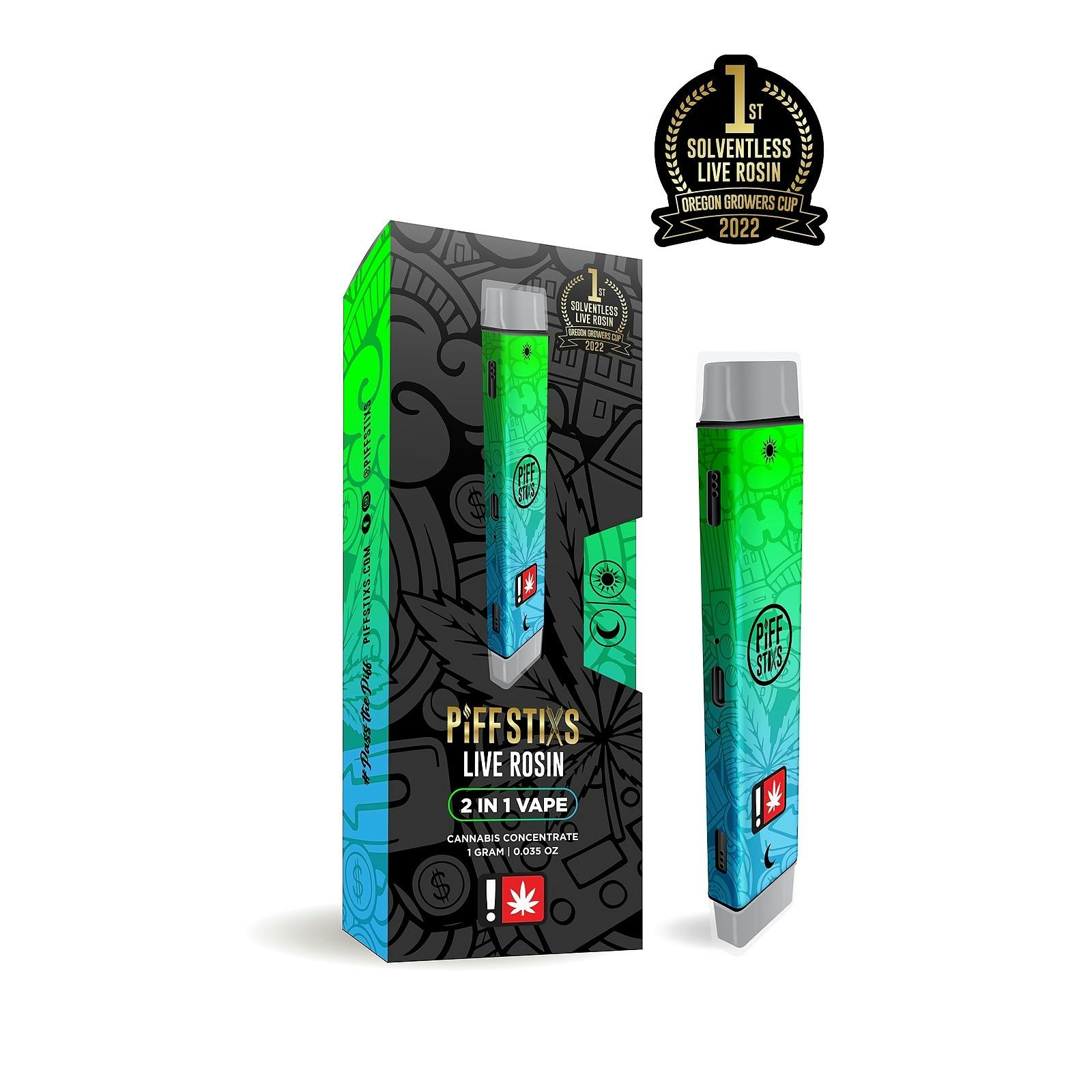 Piff Stixs: 2 in 1 Vape : GEORGIA PIE (INDICA) LEMON ROYAL (SATIVA ...