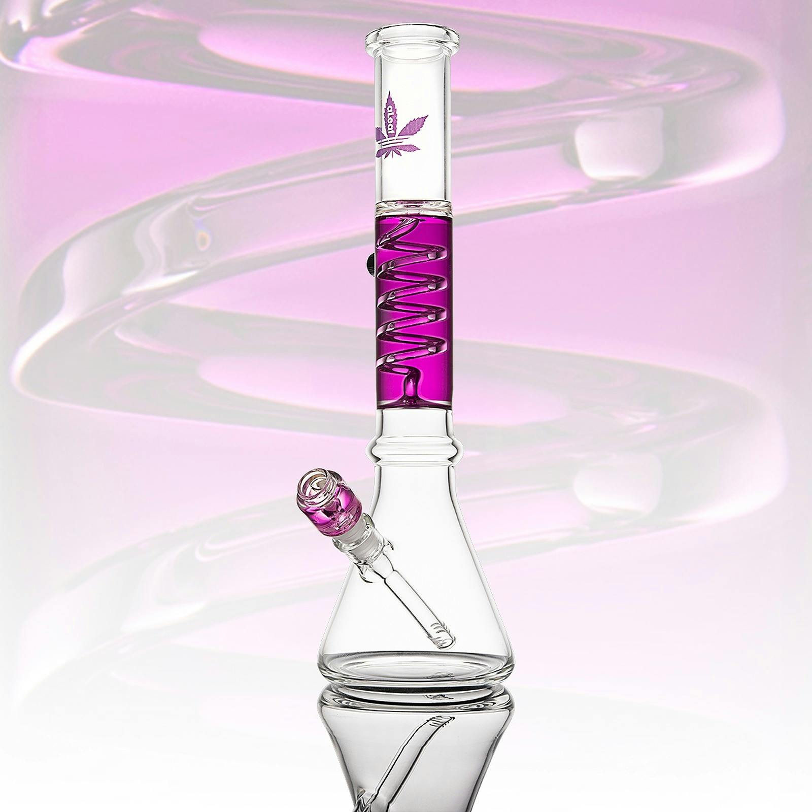 aLeaf: 18" Glycerin Elixir Water Pipe | Leafly