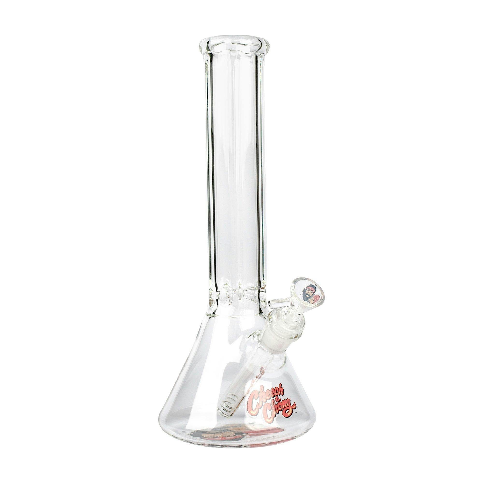Cheech & Chong Glass: 14" Sergeant Stadanko Beaker Tube Bong | Leafly