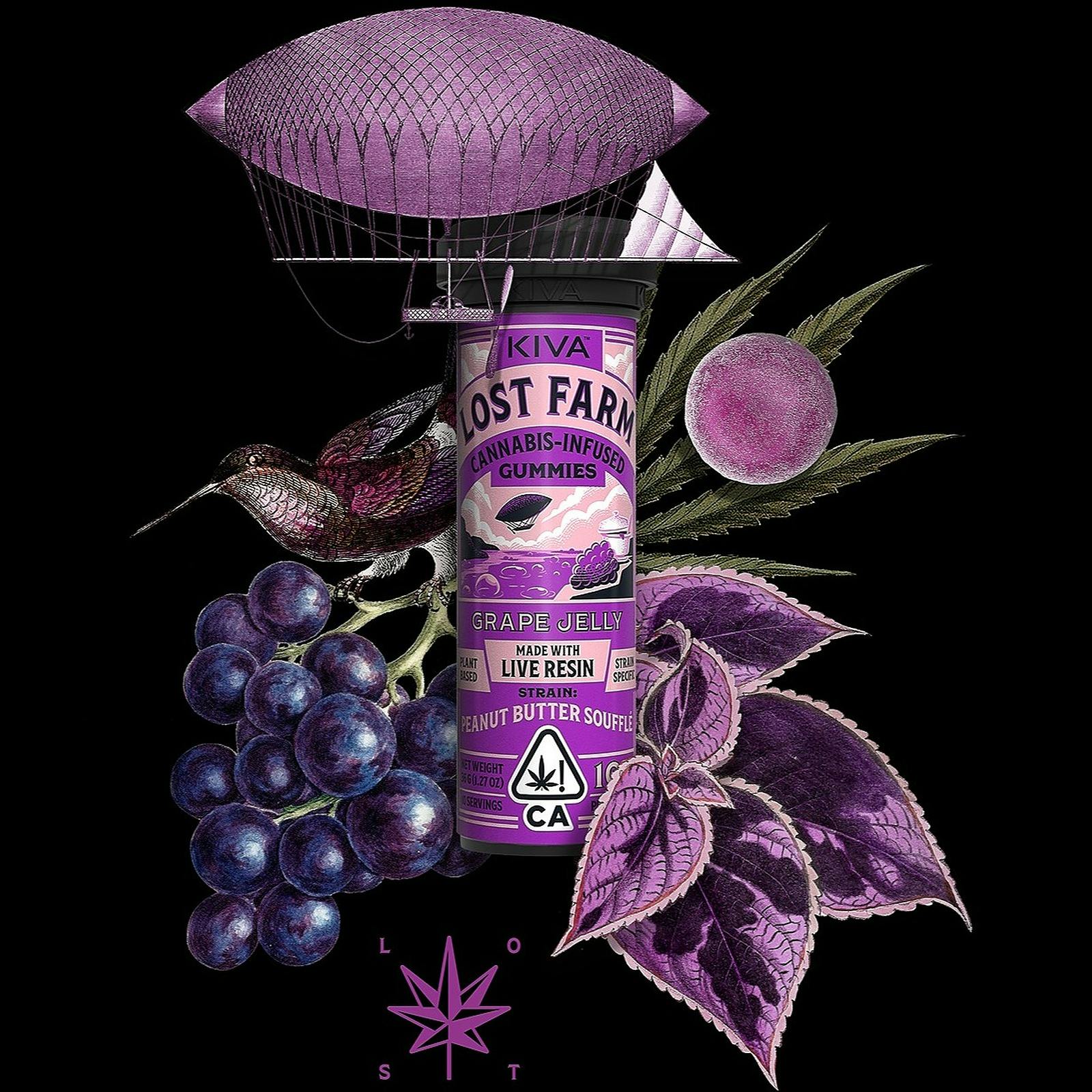 Lost Farm: 10mg Lost Farm 'Peanut Butter Soufflé x Grape Jelly' Live ...