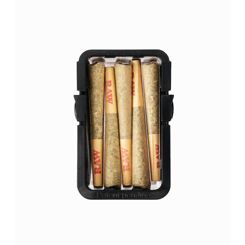 CLOVR: CLOVR- Pre-rolls- 0.5g 5 Pack Tin- Tangie Gold 24K | Leafly